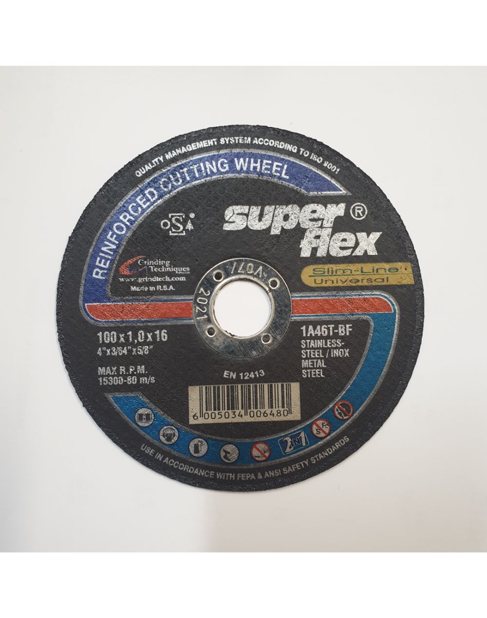 Reinforced Cutting Wheel 100mm– Premier Panelbeating Supplies Ltd