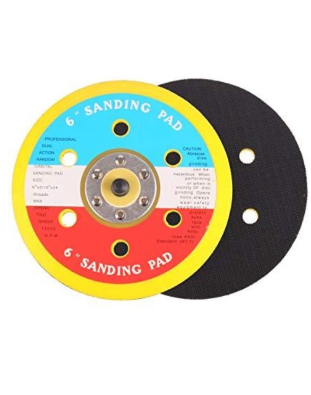 AirPro 150mm Back Up Pad - Vecro 6H– Premier Panelbeating Supplies Ltd