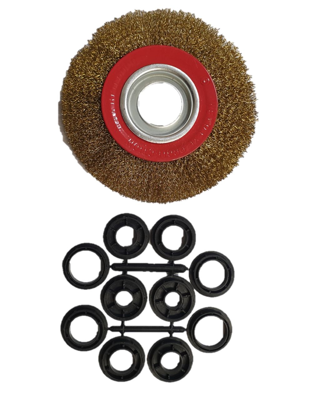 Wire Wheel 150x25x25 - Includes Adapters– Premier Panelbeating Supplies Ltd